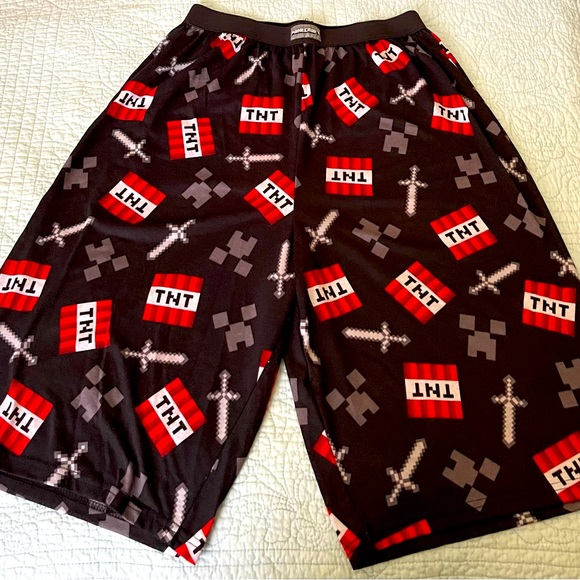 Minecraft | Pajamas | Boys Minecraft Sleep Shorts | Poshmark